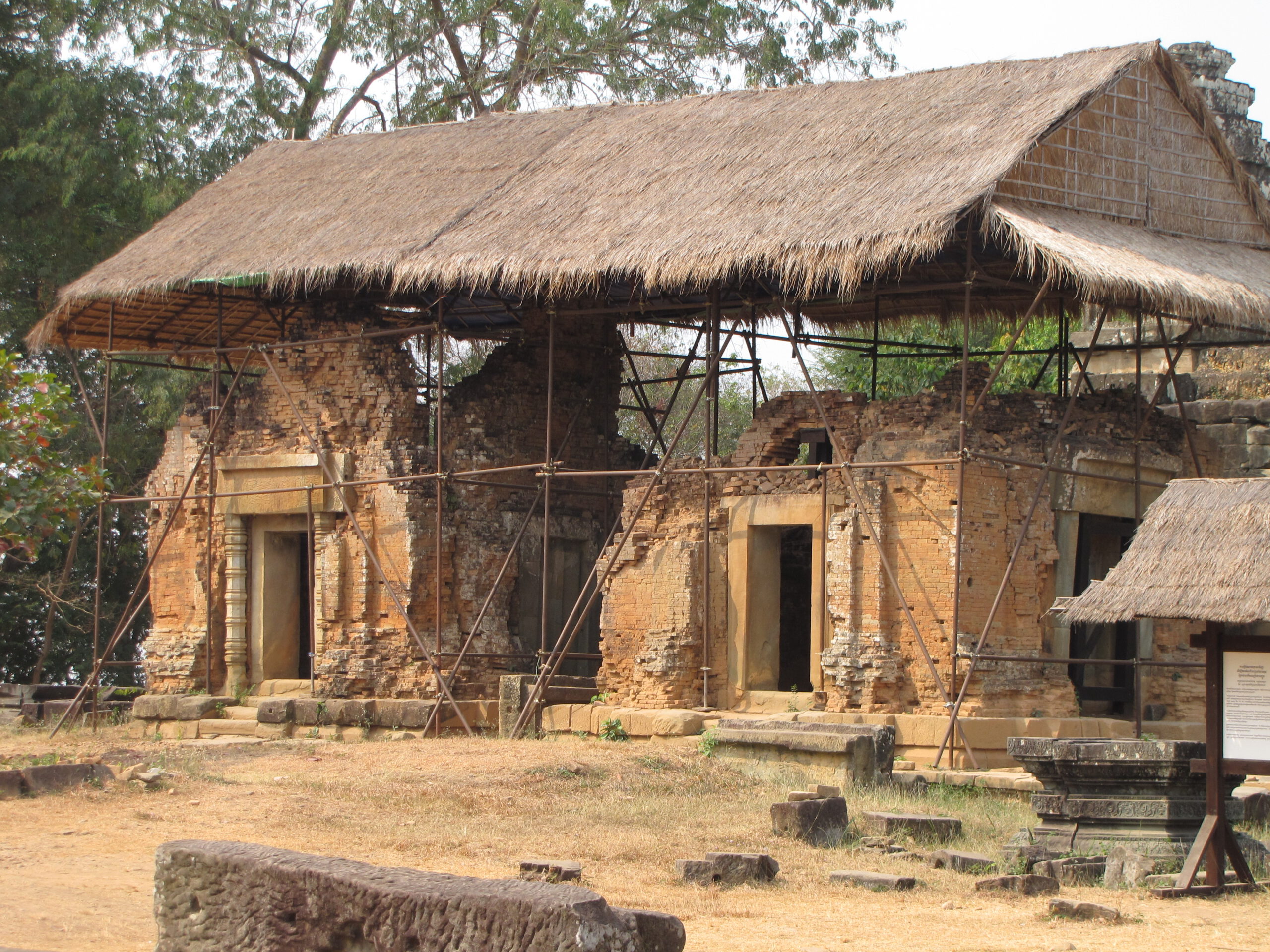 Historic Brick Stabilization at Angkor Wat - ConSpec Associates, Inc